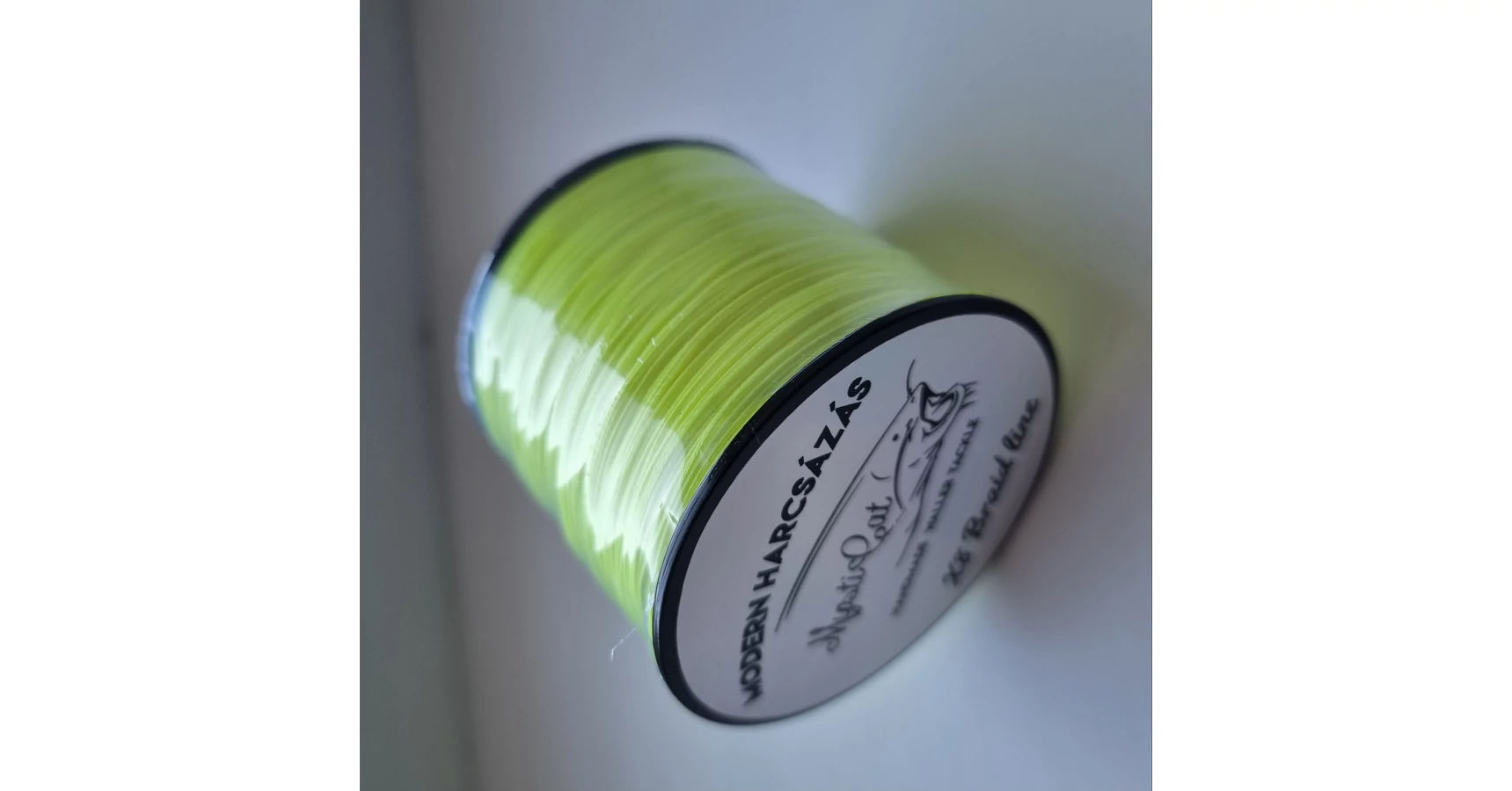 8 szálas harcsázó fonott zsinór 0,50mm 300 M -Fluo sárga szín ...